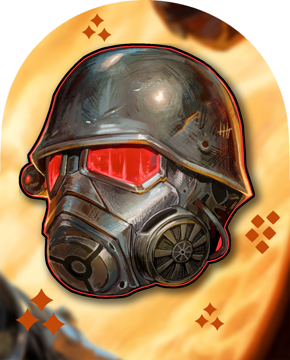 Fallout New Vegas NCR Ranger Premium Sticker – Crystal Fae