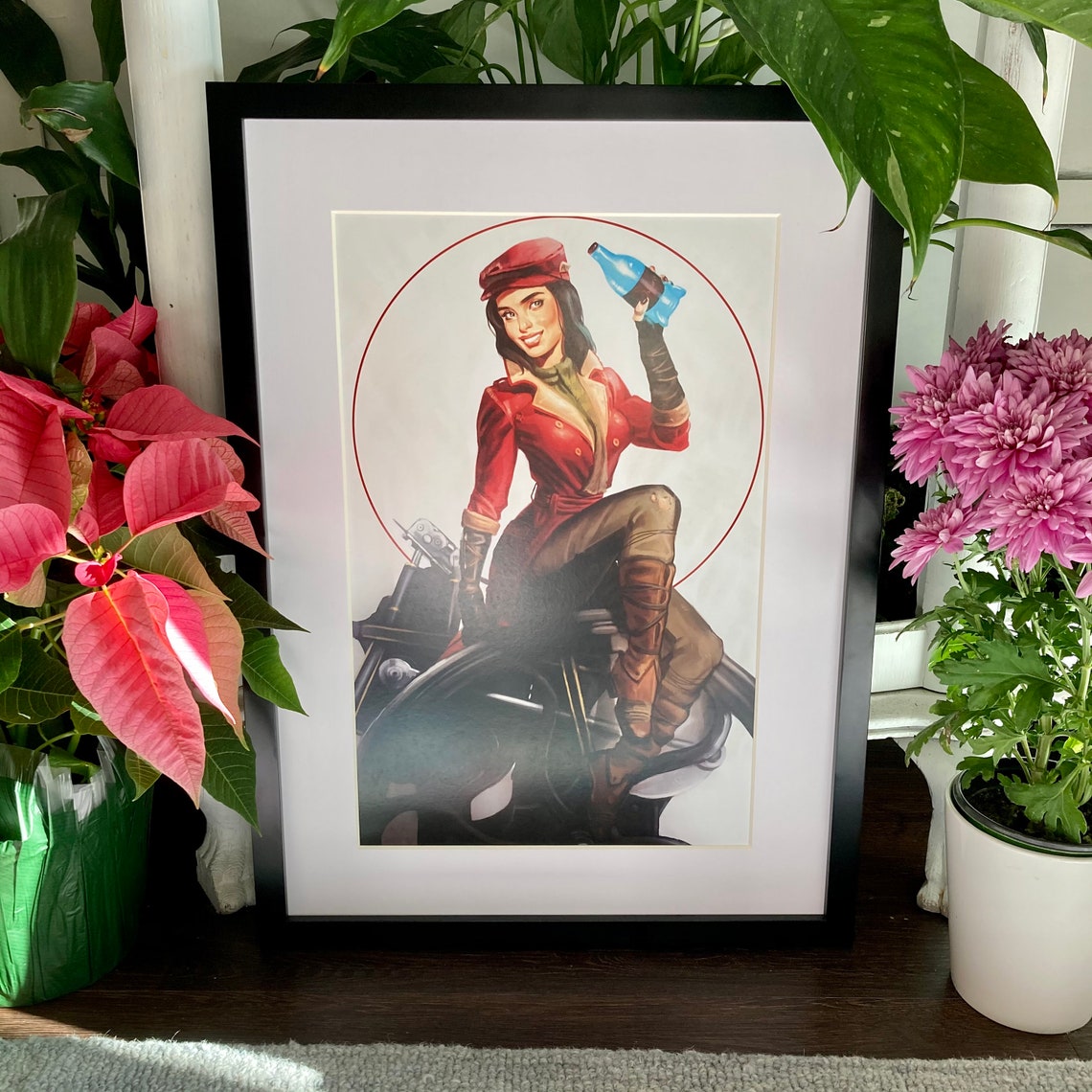 Fallout 4 Piper Wright Nuka Cola Pinup Art Print 11x17 inch Open Editi ...